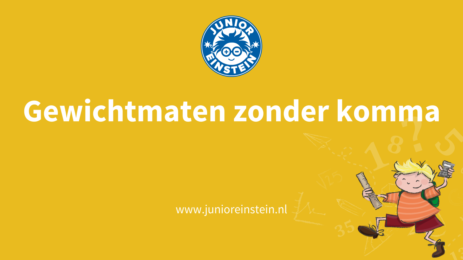 Gewichtmaten zonder komma [2]