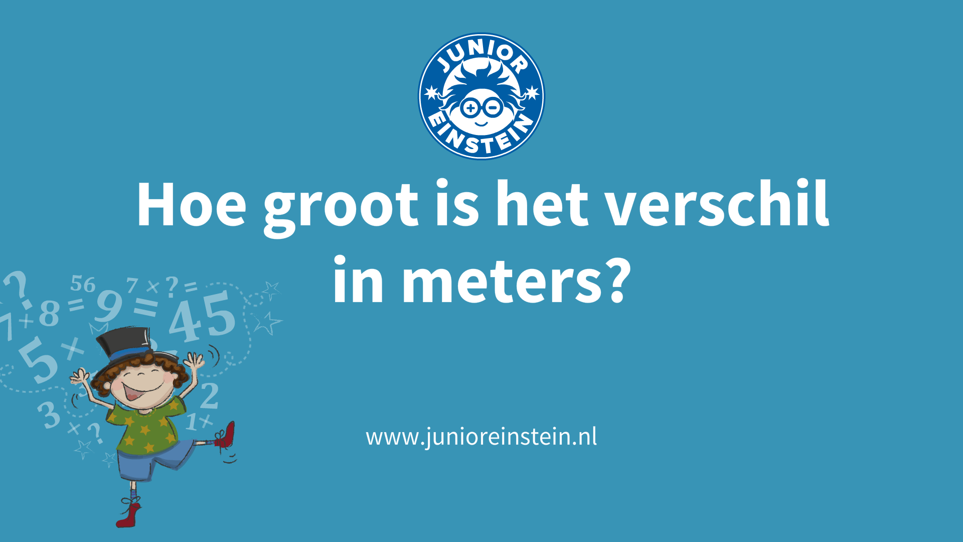 Hoe groot is het verschil in meters? [1]