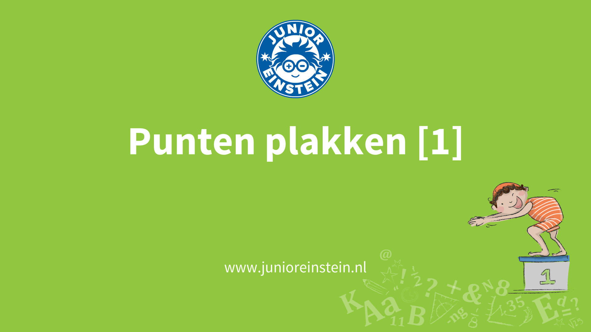 Punten plakken [1] deel 3